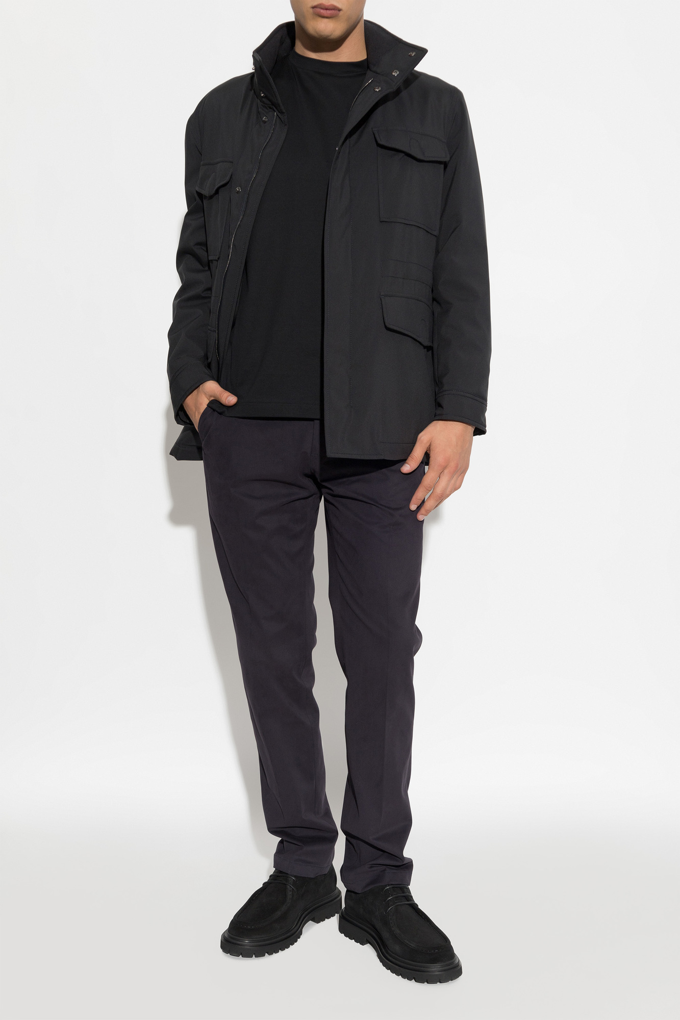 BRIONI Brioni Stand-Collar Field Jacket